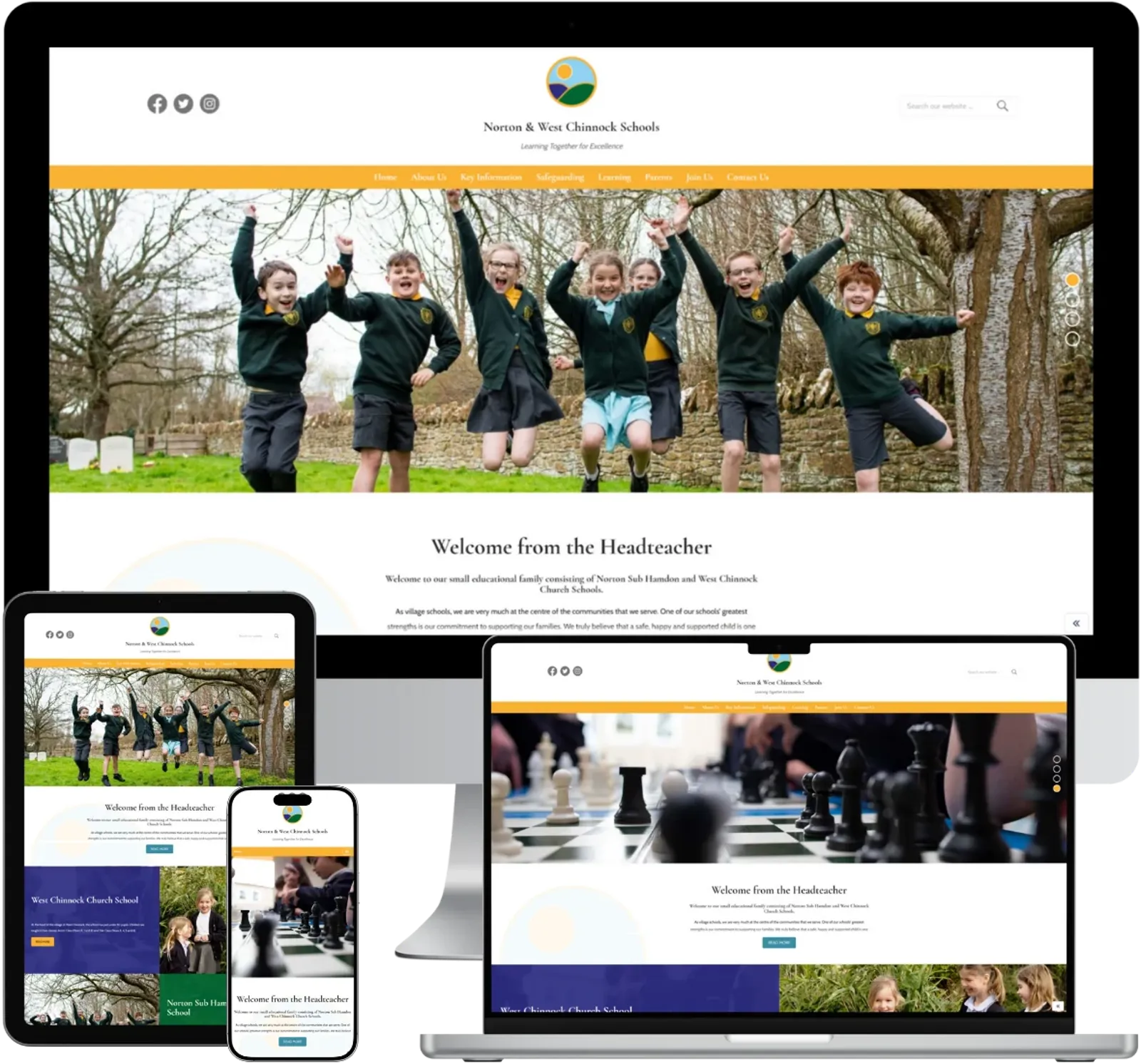 Norton & West Chinnock Showcase | Web Design for Schools